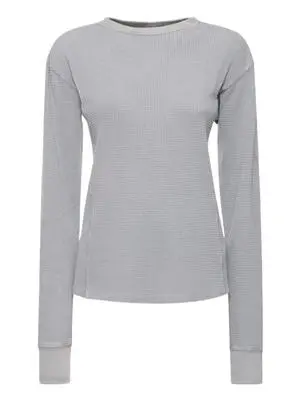ENTIRE STUDIOS Rhino Thermal Long Sleeve T-shirt - Gray