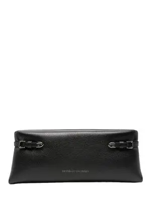 Brunello Cucinelli Leather Clutch Bag - Black