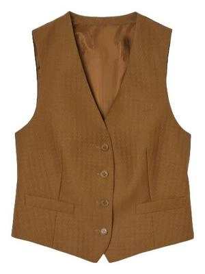 Burberry Burberry Single-Breasted V-Neck Tailored Waistcoat Hazelnut Brown
