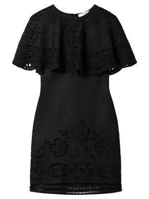Sea Lula Layered Broderie Anglaise Mini Dress - No