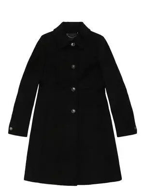 Max Mara Single-breasted Coat - Black