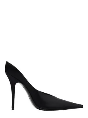 AMINA MUADDI Amina Muaddi Anok Mule 105 Pointed-Toe High Heels