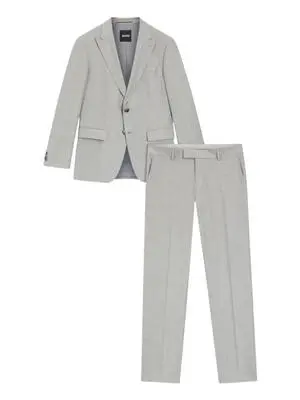 Hugo Boss Huge Single-breasted Suit Gray