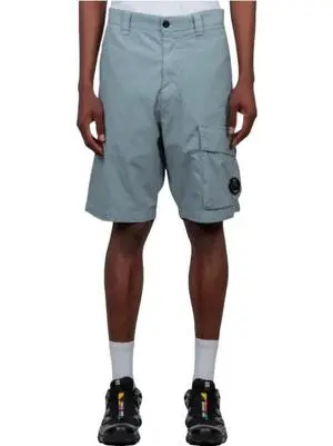 C.P. COMPANY C.P. Company Belt Loop Shorts With Lens Detail Multicolor