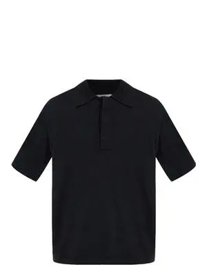LISA YANG Carl Polo Shirt - Black