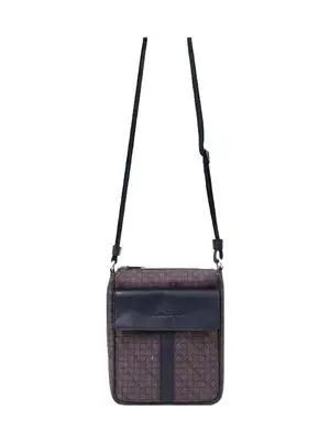 FERRAGAMO Logo Shoulder Bag - Black