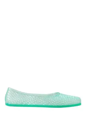 ANCIENT GREEK SANDALS Iro Pvc Ballet Flats - Green