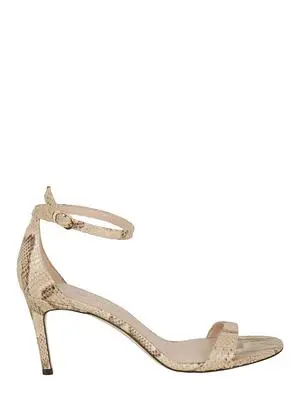 STUART WEITZMAN Nudist Ii 75 Sandals - Adobe