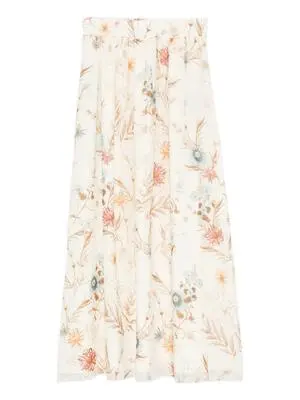 ELEVENTY Eleventy Floral Maxi Skirt