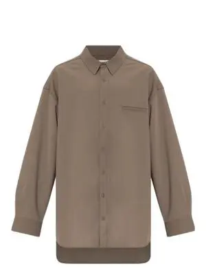 ENTIRE STUDIOS Chest-pocket Shirt - Brown