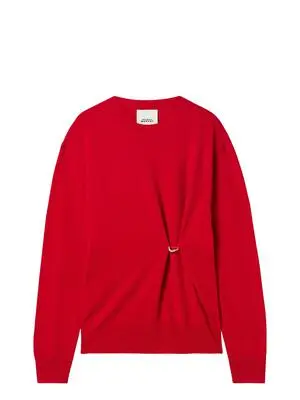 ISABEL MARANT ÉTOILE Isabel Marant Crew Neck Long Sleeve Sweatshirt With Asymmetric Detail