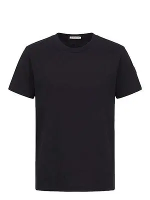 MONCLER Moncler Embroidered Logo Cotton T-Shirt