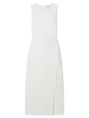Staud Nemo Midi Dress - White