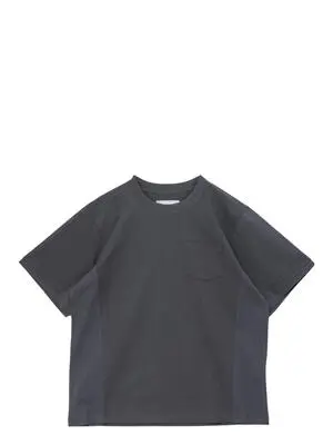 Sacai Crew Neck Short-sleeved T-shirt - Grey