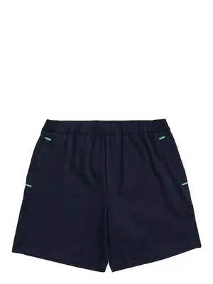 Prada Logo Detail Shorts - Black