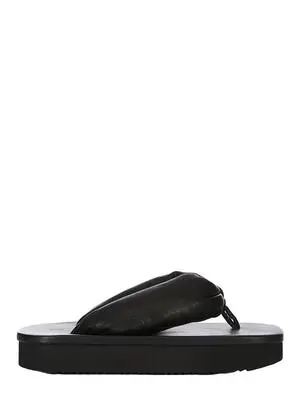 Rick Owens Hollywood Flip Flops - Black