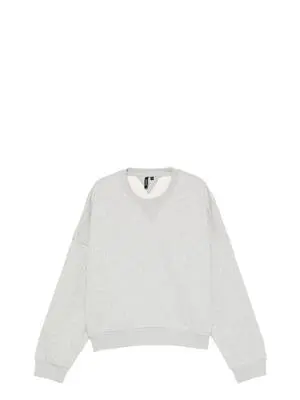 ENTIRE STUDIOS Crew Neck Long Sleeve Sweatshirt - White