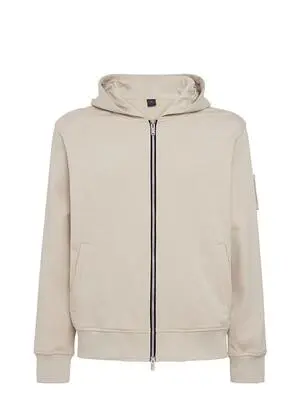 Moose Knuckles Zip-up Hoodie - Nude