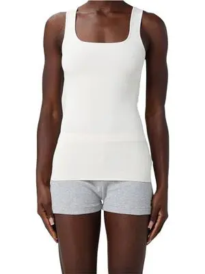 ENTIRE STUDIOS Square Neck Vest - White