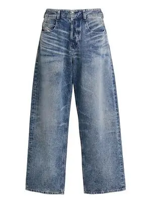 DIESEL® 1997 Loose Cotton Blend Denim Jeans - Blue