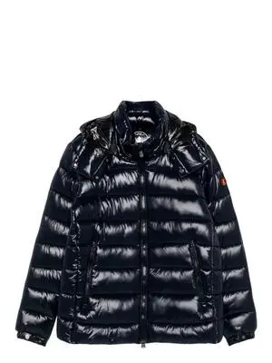 SAVE THE DUCK Florian Hooded Down Coat - Black