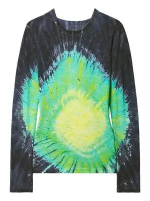Gabriela Hearst Tie-dye Knit Pullover - Black