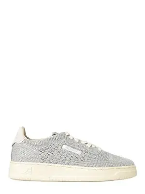 AUTRY Easeknit Metallic Knitted Low-top Sneakers - White