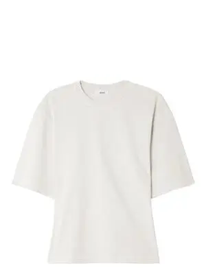 AGOLDE Agolde Storey Cotton-Jersey T-Shirt Bone