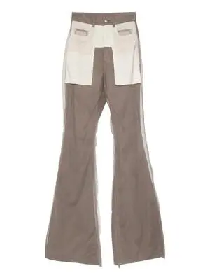 Rick Owens Bolan Flared Trousers - Grey