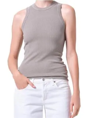 AGOLDE Agolde Leigh Ribbed Tank Top