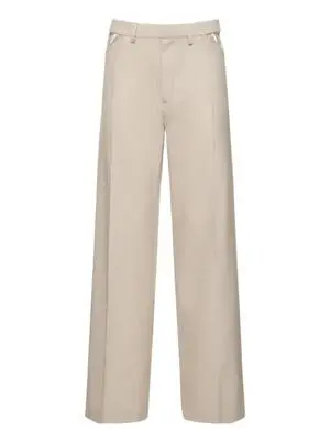 DION LEE Tie-dye Slouch" Wide-leg Trousers - Nude