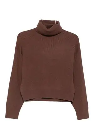 Brunello Cucinelli Roll-neck Sweater - Brown