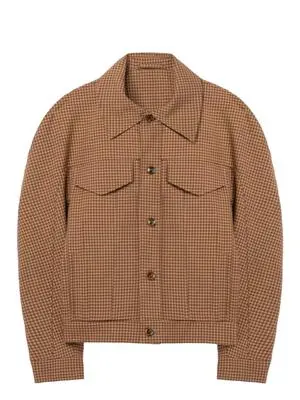 SÉFR Matthieu Checked Shirt Jacket