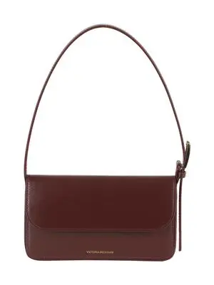 Victoria Beckham Foldover Shoulder Bag - Red