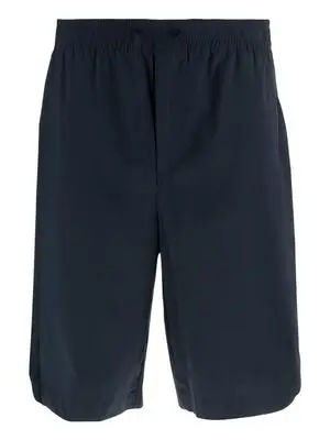 DARKPARK Drawstring Wide-leg Shorts - Blue