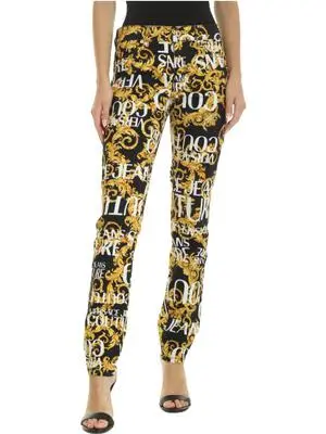 Versace Printed Casual Pants - Multicolor