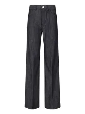 DONDUP Amber Wide-leg Jeans - Blue