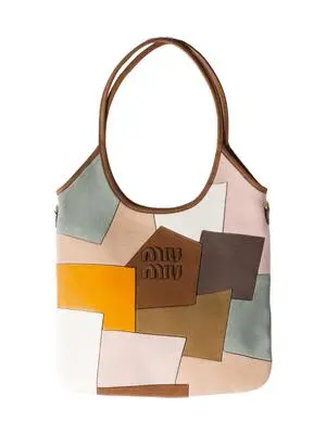 Miu Miu Patchwork Shopping Bag - Multicolor