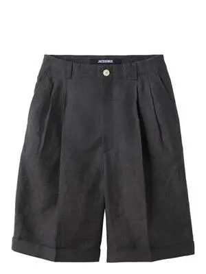 Jacquemus Pastro Bermuda Shorts - Dark Gray
