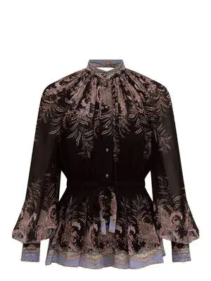 ZIMMERMANN Zimmermann Alchemy Floral-Print Blouse