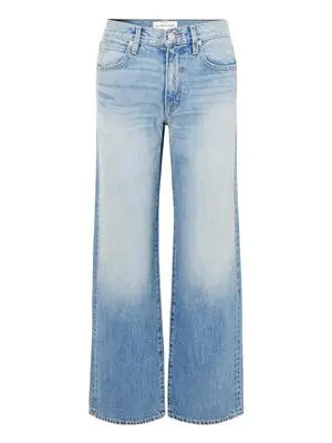 SLVRLAKE Slvrlake Jazmine Mid-Rise Wide-Leg Jeans Blue