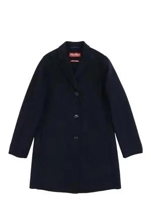 Max Mara Single-breasted Coat - Black