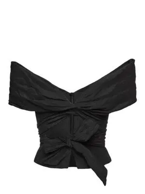 MAGDA BUTRYM Magda Butrym Tie Neck Blouse