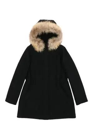 Max Mara Hooded Overcoat - Black
