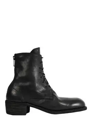 GUIDI Guidi Lace-Up Ankle Boots