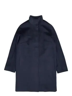 Max Mara Max Mara Long-Sleeved Coat Blue