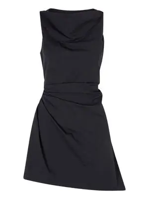 Staud Callie Mini Dress - Black