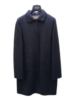 Max Mara Logo Coat - Blue