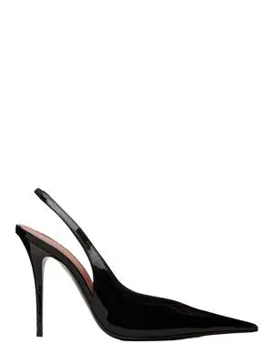 AMINA MUADDI Amina Muaddi Anok Sling 105 Pointed Toe High-Heeled Sandals