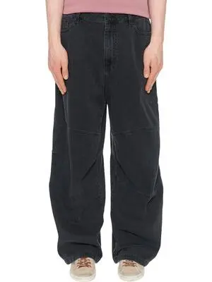 JUUN.J Logo Patch Jeans - Black